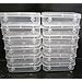 R.P.S Traders Plastic Very Small Rectangular Storage Boxes (Clear, 8.75 ...