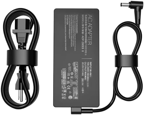 Amazon.com: 280W 14A 20V ADP-280EB B AC Charger for Asus ROG Strix G15 ...