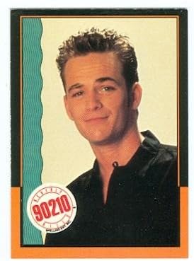 Luke Perry is Dylan McKay Beverly Hills 90210 trading card #76 at ...