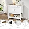 Amazon.com: Lomojo Console Table Sofa Table,Coffee Bar Cabinet,35.5" Lx ...