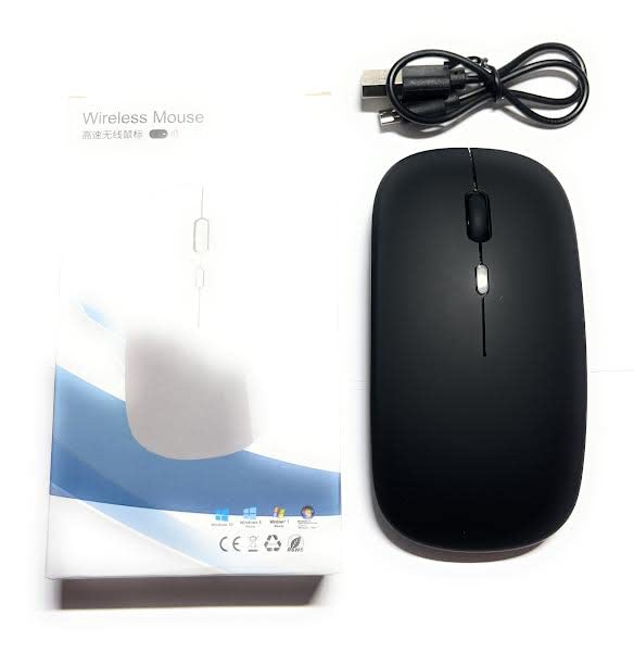 Amazon.in: Buy Jertech Cordless Slim Portable Optical RGB Gaming Mouse BT 2.4G (2.4G RGB ...