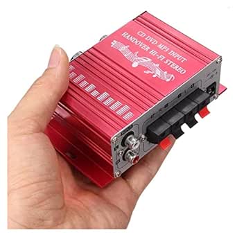 Amazon.co.jp: Car Audio Amplifier 20 Watt Car Motorcycle 12 Volt On ...