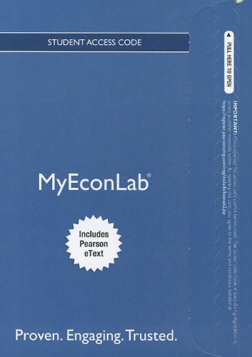 Foundations of Macroeconomics MyEconLab Student Access Code (MyEconLab ...