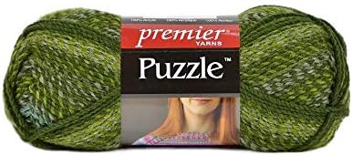 Amazon.com: Premier Yarns Puzzle Yarn, Made of Acrylic, Ideal Knitting ...