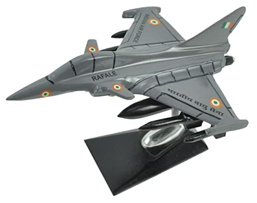 Rafale Airplane Model In Indian Air Force Theme (Iaf) Aluminium With ...