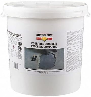 Amazon.com: Rust-Oleum Pourable Concrete Patching Compound 55 POUNDS ...