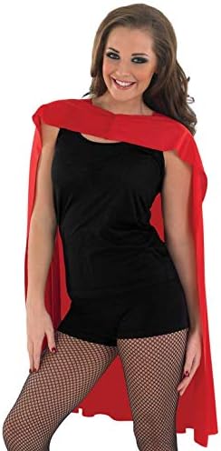 Amazon.com: Fun Shack Red Cape Adult Superhero Halloween Costumes for ...
