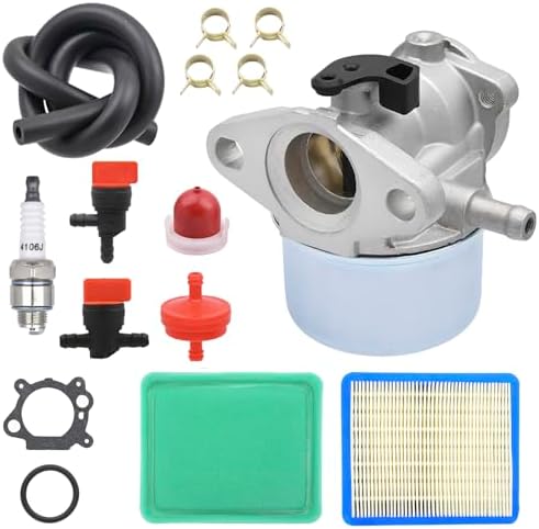 Amazon.com: NIMTEK 790120 Carburetor with Filter Spark Plug Tune up Kit ...