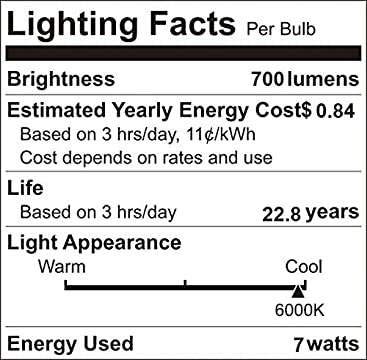 Amazon.com: Elrigs Motion Sensor Light Bulb with Dusk to Dawn, E26 Base ...