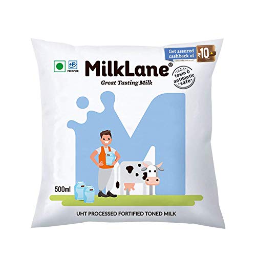 MilkLane UHT Toned Milk, 500ml : Amazon.in: Grocery & Gourmet Foods