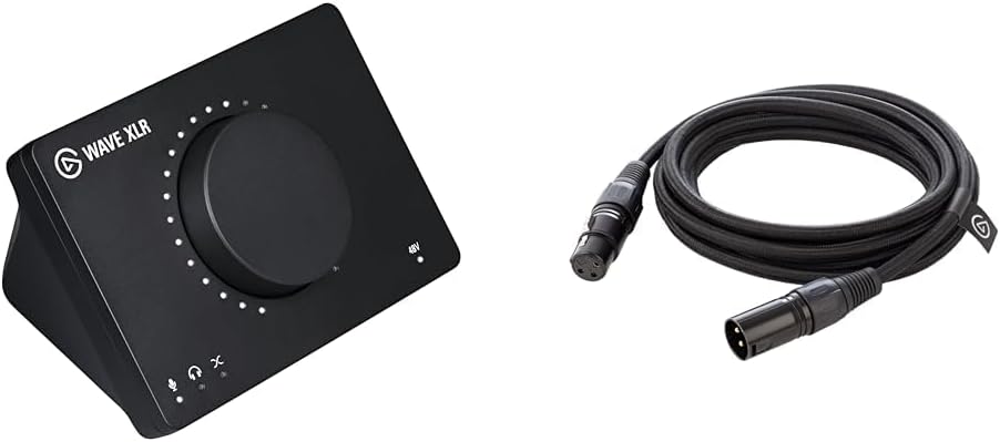 Amazon.com: Elgato XLR Interface Starter Set - Audio Interface, XLR ...