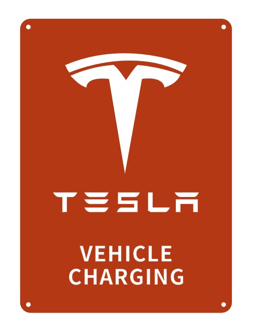 Level 2 EV Charger Sign for Tesla EV Charger : Amazon.in: Electronics