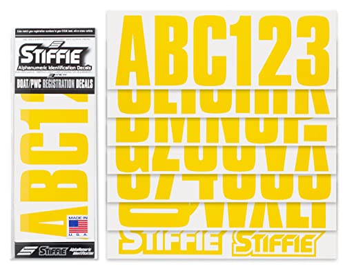 Snapklik.com : Uniline Yellow 3 Alpha-Numeric Registration ...