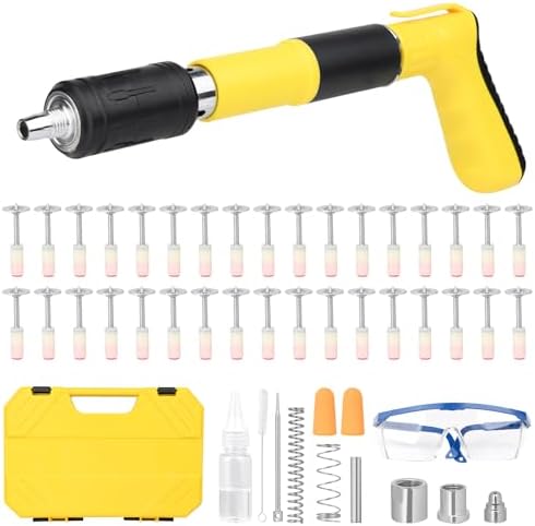 Amazon.com: Concrete Nail Gun Kit - Manual Mini Steel Hammer Air Nailer ...