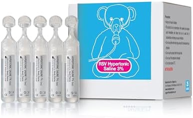 Amazon.com: BASE LABORATORIES 3% Saline Solution for Nebulizer Machine ...