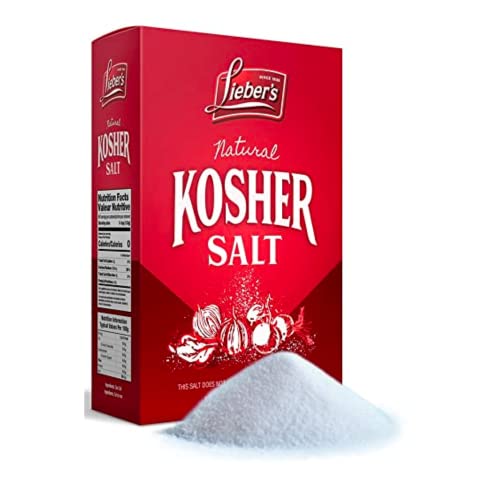 Snapklik.com : Liebers Kosher Salt Premium Coarse Sea Salt Certified ...