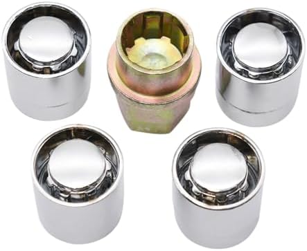 Amazon.com: 4 Pack M12 X 1.5 Locking Wheel Nuts Cone Key Anti-Theft ...