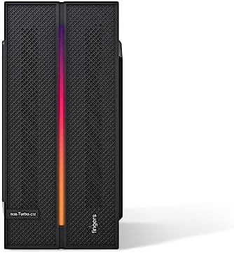 Amazon.in: Buy FINGERS RGB-Turbo-C32 Super Compact Micro ATX PC Cabinet ...