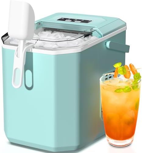 Amazon.com: Iceman Dual-Size Ice Maker Countertop - Portable Ice ...