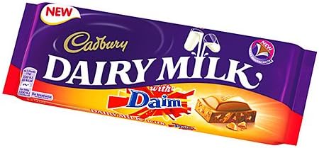 Cadbury Dairy Milk with Daim Chocolate Bar : Amazon.co.uk: Grocery