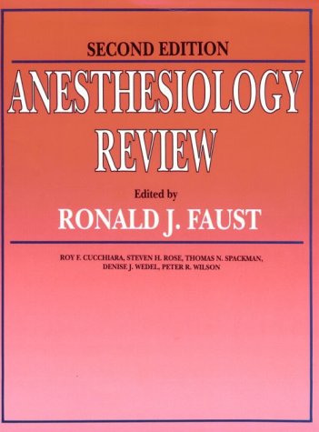 Amazon.com: Anesthesiology Review: 9780443089862: ronald-j-faust ...