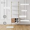 Amazon.com: Nathan James Theo Modern Bookcase with Cabinet with ...