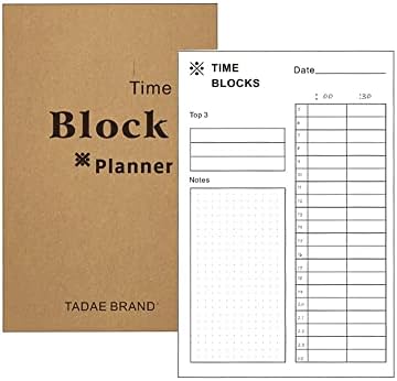 Amazon.com : The Time Box Daily Time Management Planner, Time Blocking ...