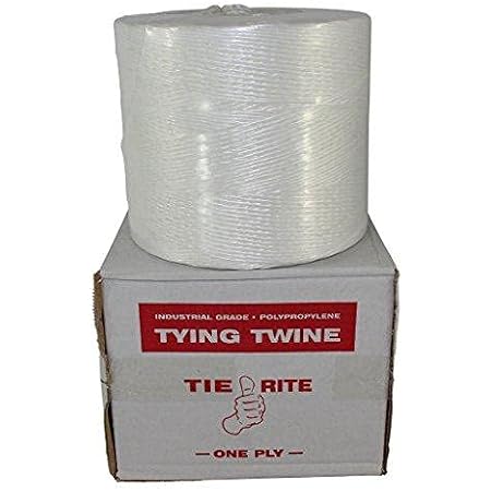 Amazon.com: 1 Ply Tyger Polypropylene Tying Twine, 145 Lb Tensile 8,500 ...