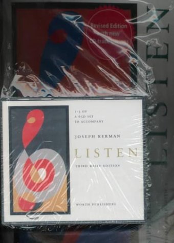 Listen: Kerman, Joseph: 9781572591301: Amazon.com: Books