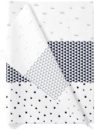 TOWNBUS - 100 Nos of Minimalist Printed Wrapping Paper | Perfect for ...