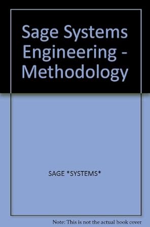 Sage Systems Engineering - Methodology: SAGE *SYSTEMS*: 9780471037477 ...