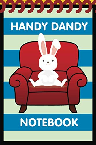Handy Dandy Notebook: Easter Bunny Spring Style - Kids little 6x9 inch ...