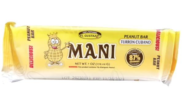 MANI TURRON CUBANO PEANUT BAR 7 OZ – Yaxa Colombia