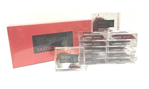 HEACO Spanish Saffron 12 GM (Pack of 12) : Amazon.in: Grocery & Gourmet ...