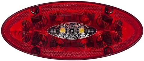 Amazon.com: Command Electronics OEM 12V LED TV/Trailer Sealed Elliptical Tail Light with Backup ...