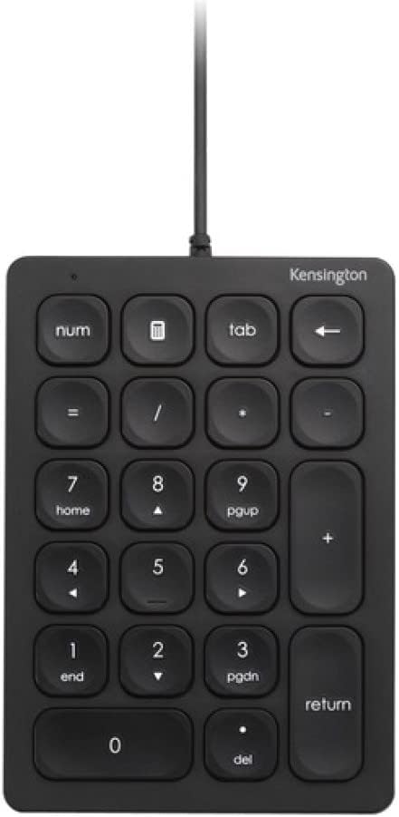 Amazon.com: Kensington Wired Numeric Keypad with Plug & Play USB ...
