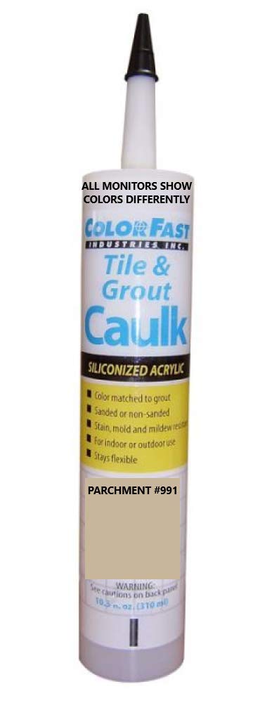 Amazon.com: TEC Color Matched Caulk by Colorfast (Sanded) (991 ...