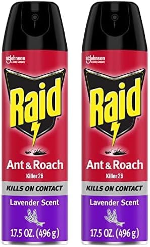 Amazon.com: Raid Ant & Roach Killer Spray for Listed Bugs, Keeps ...