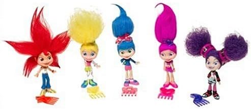 Amazon.com: Trollz Fashion Dolls Gift Set - Amethyst, Topaz, Sapphire ...