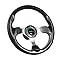 Amazon.com: RASTP 12.6 Inch Boat Steering Wheel with 3/4“ Axle Marine ...