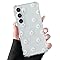 ZTOFERA Case for Samsung Galaxy A15 5G/4G, Transparent Clear Soft TPU Case with Flower Pattern ...