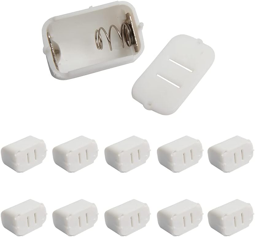 Amazon.com: Acxico 10Pcs AG13 LR44 Toy Battery Storage Box Button Case ...