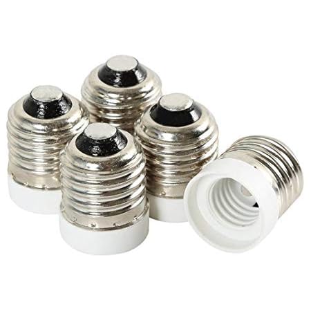 Yi Lighting - UL-Listed E26/E27 to E17 Socket Adapter,Medium Screw to ...