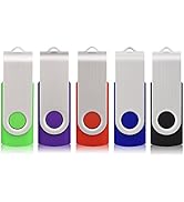 RAOYI 5 Pack 16GB USB Flash Drive Bulk Pack Memory Stick Thumb Drive ...