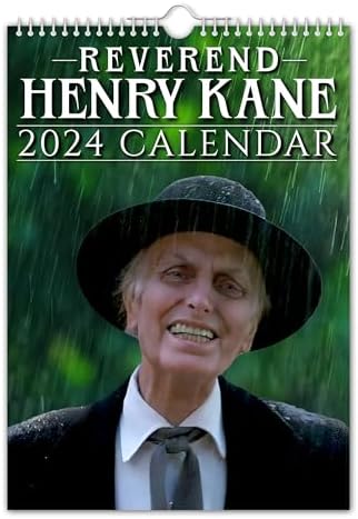 The Calendar King - Reverend Henry Kane/Poltergeist – 2024 Wall ...