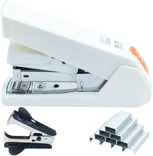 Amazon.com : M&G Effortless Stapler 50 Sheet Capacity One-Touch ...