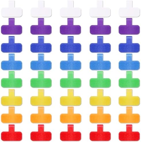 Proxima Direct 40 PCS Cable Labels, Self-Adhesive Cable Identification ...