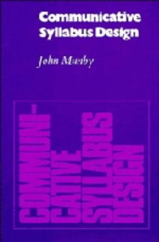 Communicative Syllabus Design A Sociolinguistic Model For Designing The ...