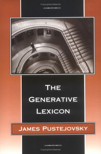 Amazon.com: The Generative Lexicon (Language, Speech, and Communication ...
