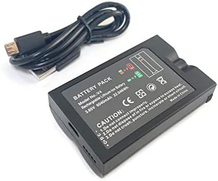 Amazon.com: 7xinbox 3.65V 6040mAh 1 Pack Rechargeable Lithium-Ion V4 ...